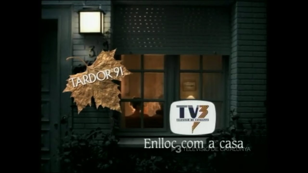 Promo TV3 - CCMA-CCRTV - tardor 1991 - YouTube