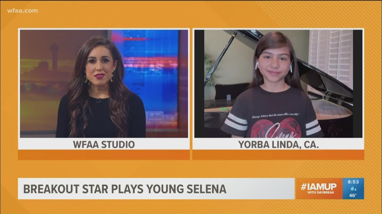 A young Selena: Meet the young actress who plays the star in new ...