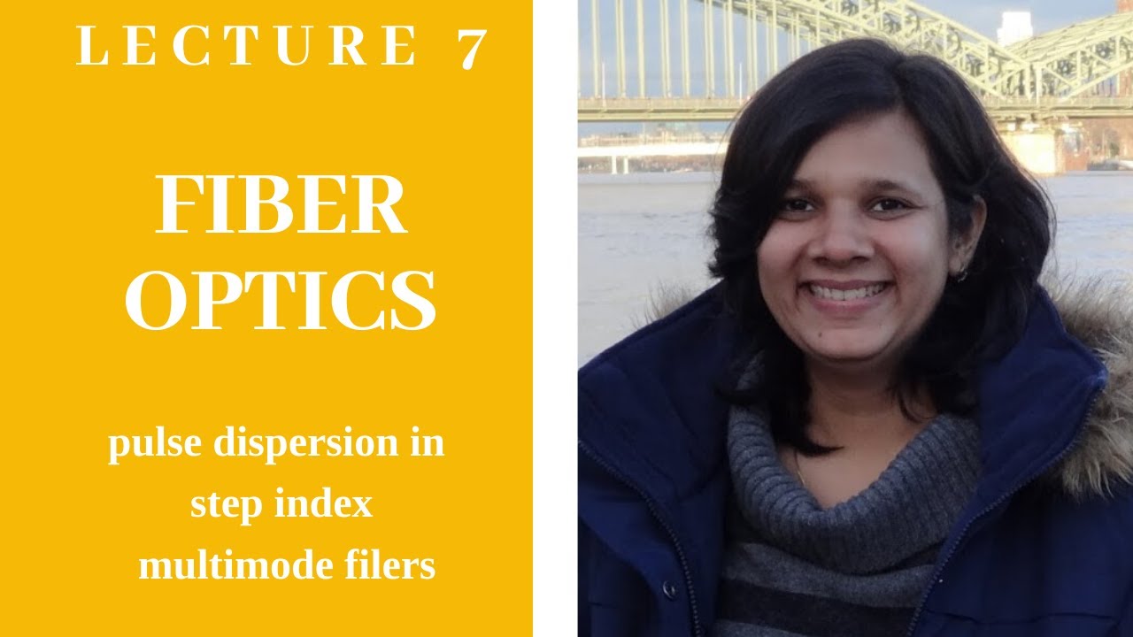 L7: Pulse Dispersion in Step Index Multimode Fibers - YouTube