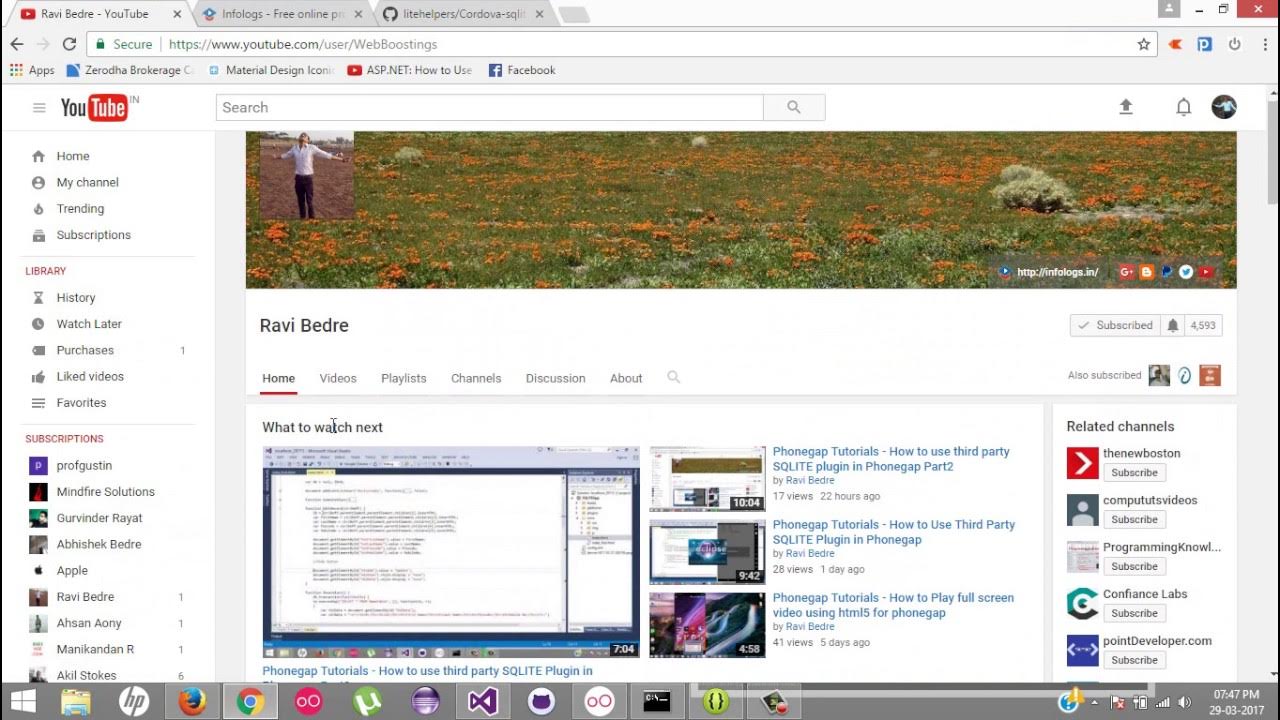 Phonegap Tutorials - How to use third party SQLITE Plugin in Phonegap Part5 - YouTube