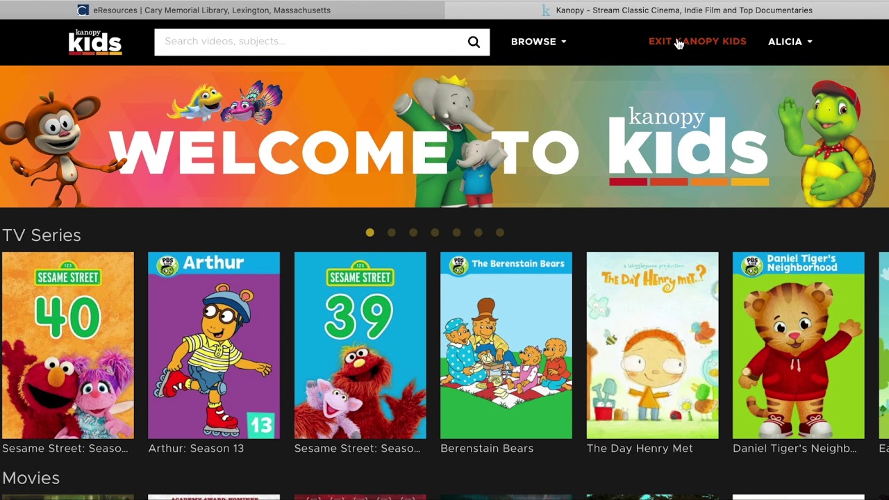 Kanopy Kids Tutorial - YouTube