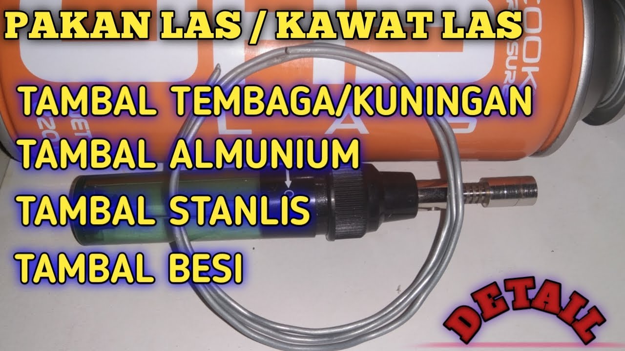 pakan las almunium - YouTube
