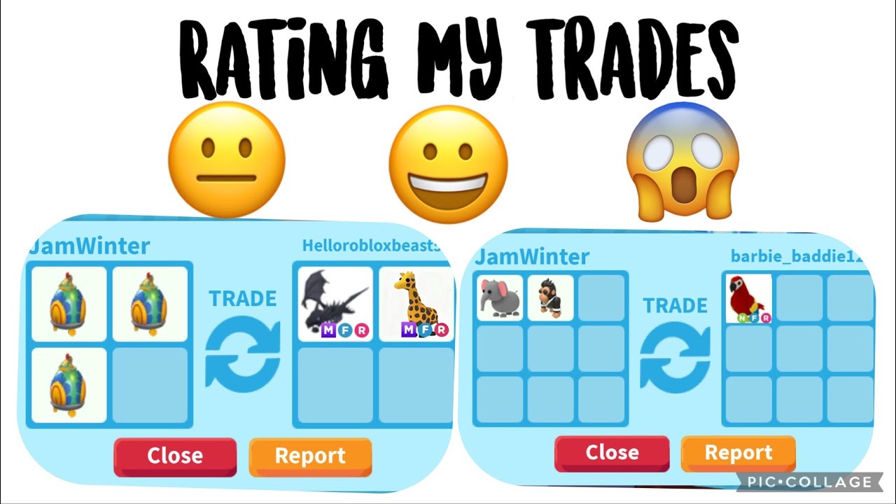 Rating My Trades (Adopt Me Trading) - YouTube