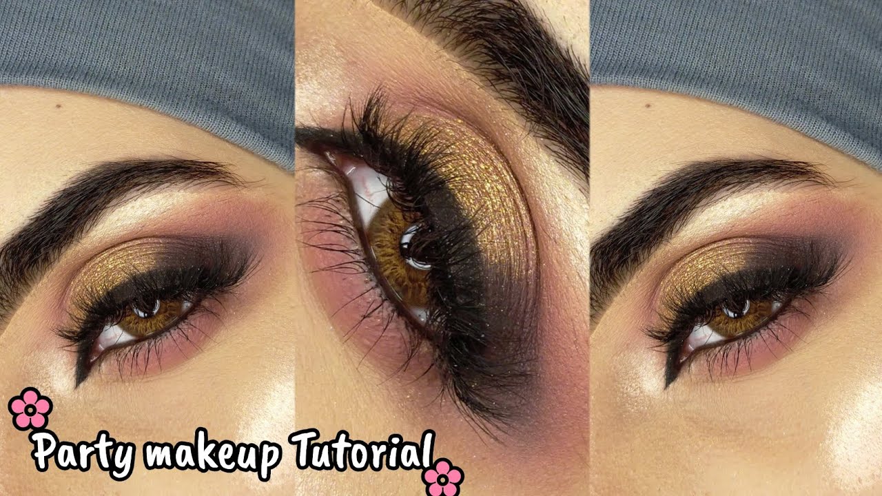 Classy Party Makeup tutorial ( beginners friendly) - YouTube