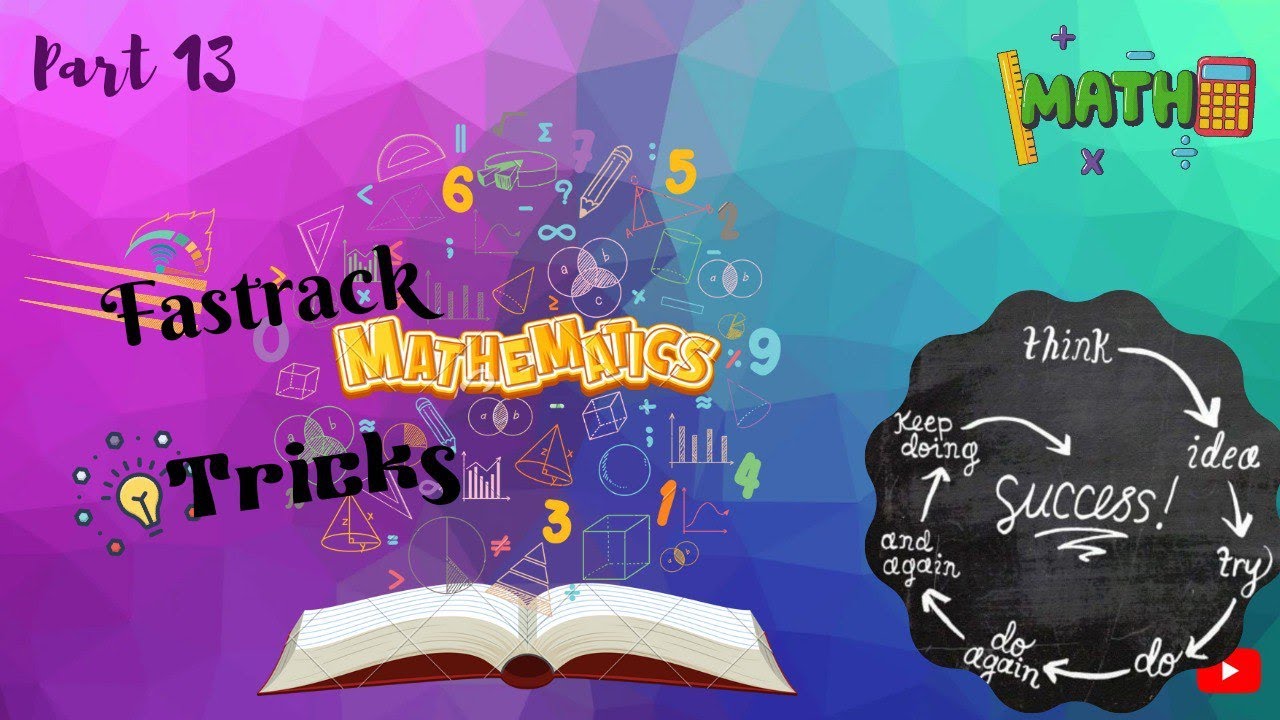 Fastrack Maths Tricks (Part-12) Fraction & Percentage - YouTube
