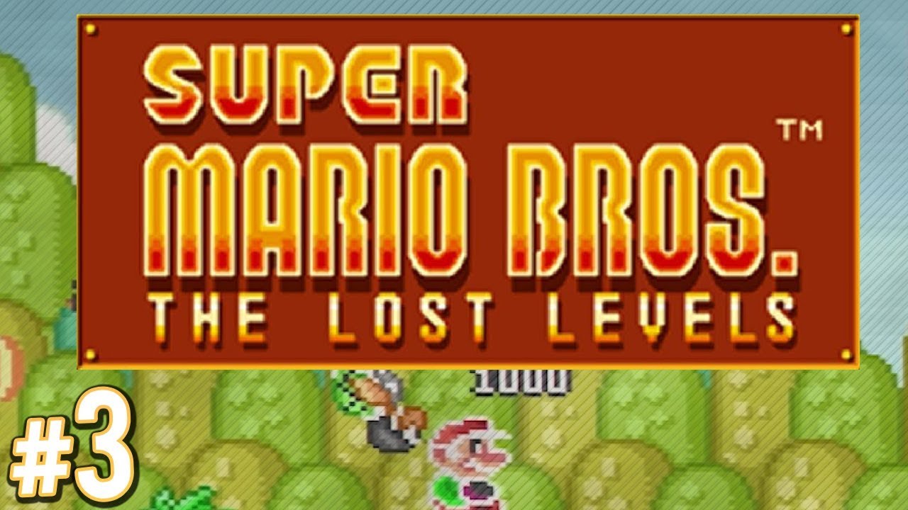 Super Mario Bros.: The Lost Levels - Big Fire Bars! | PART 3 - YouTube