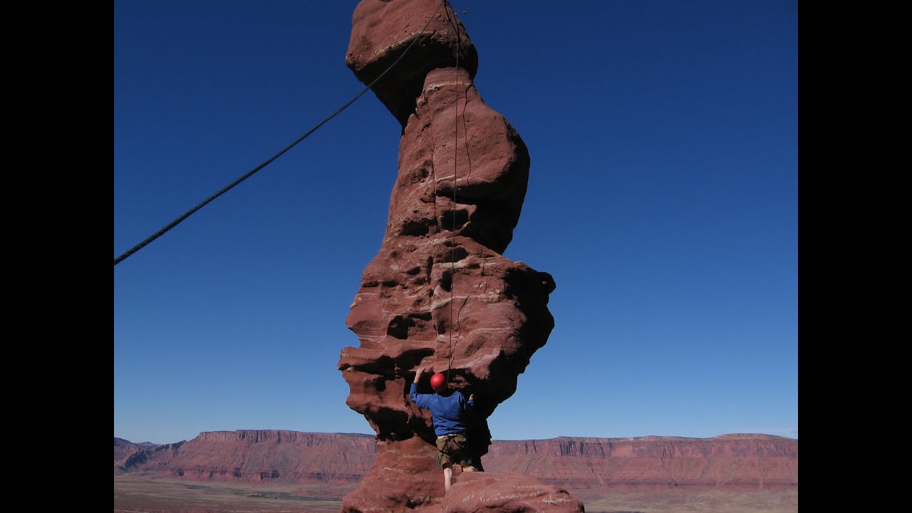 Climbing Ancient Art Tower Stolen Chimney Route to the Cork Screw ...