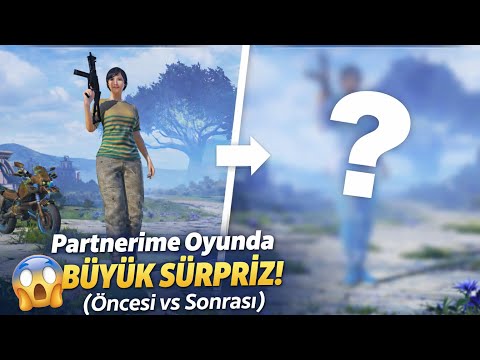    🎁 Partnerime Büyük Sürpriz! Sonunda Ne Çıktı? (Pubg Mobile) 