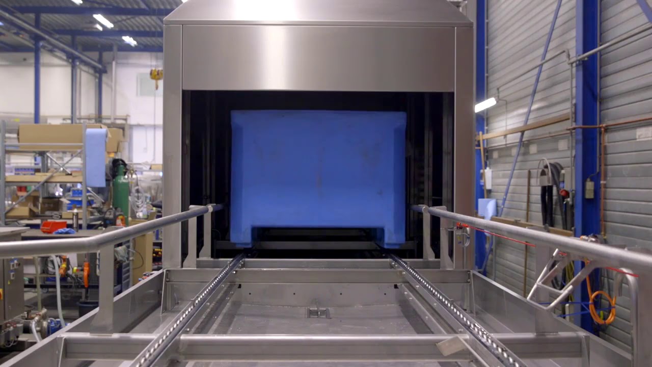UNIKON Modular dolav washer with logistics, rotating wash frame ...