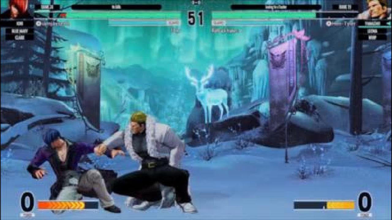 KOF ranked games - YouTube