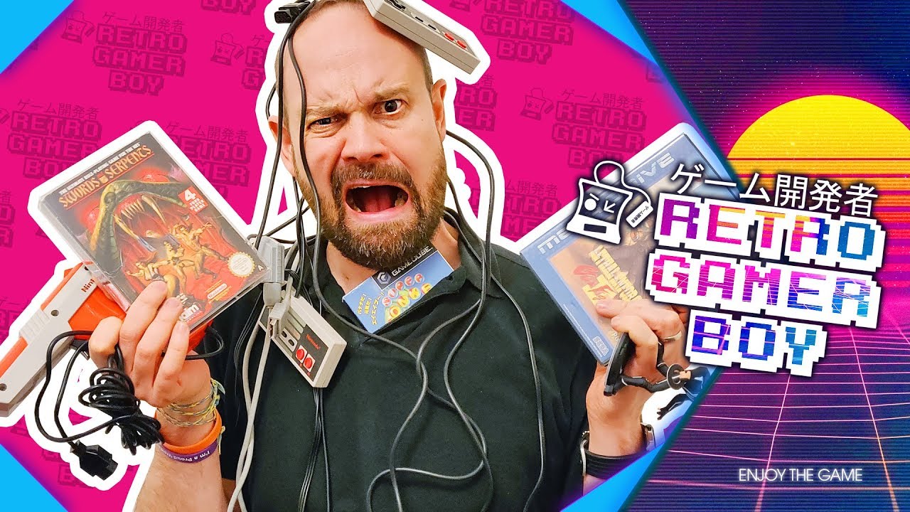 Destroyed My Retro Games Room - YouTube