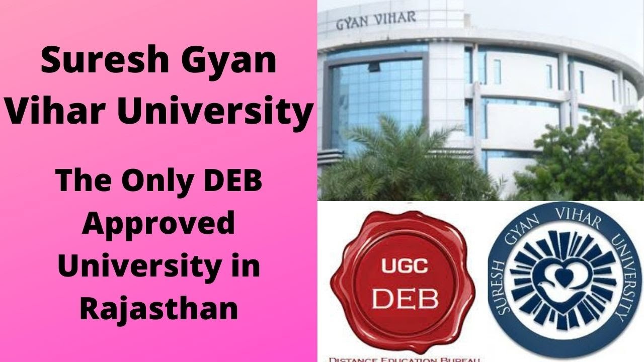 Suresh Gyan Vihar University Jaipur Rajasthan | SGVU Jaipur Rajasthan ...