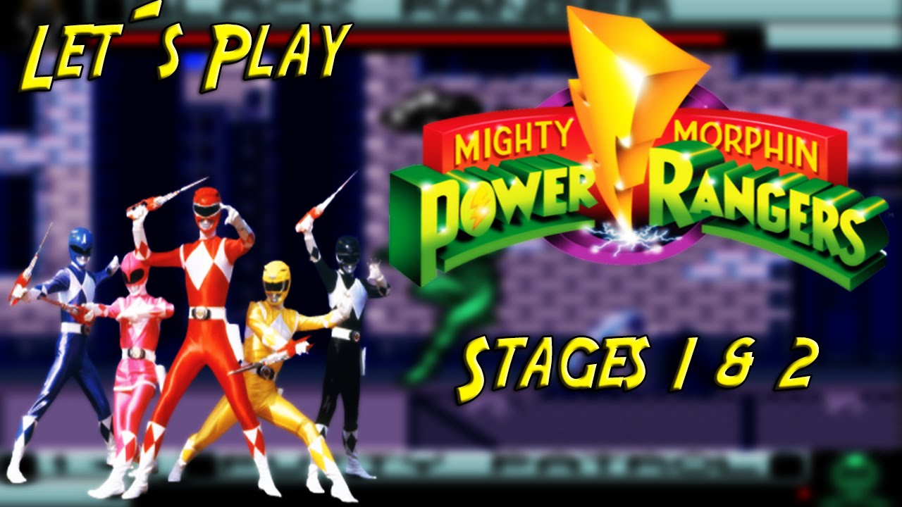 Let´s Play Might Morphin Power Rangers - Game Gear - Parte #1 - YouTube