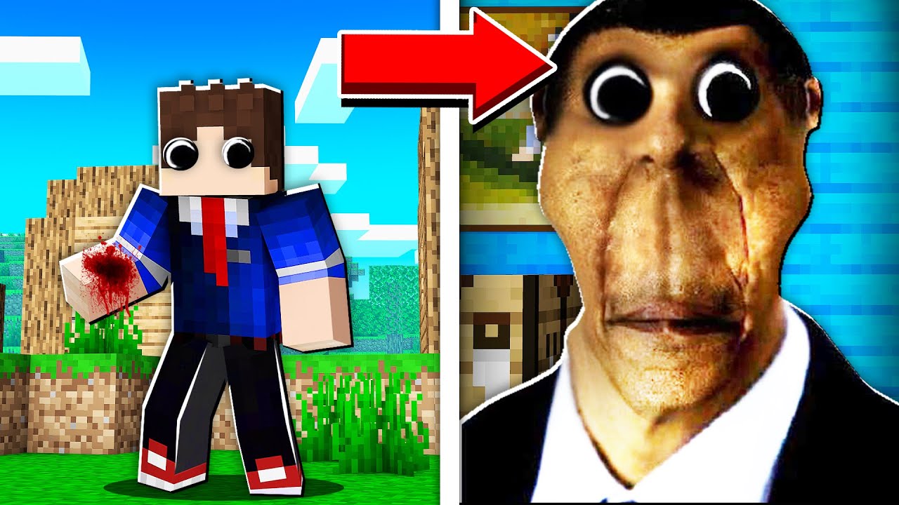 МЕНЯ УКУСИЛ ОБУНГА В МАЙНКРАФТ 100% ТРОЛЛИНГ ЛОВУШКА МУЛЬТИК OBUNGA SCP ...