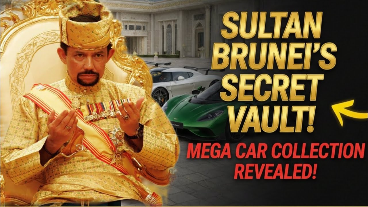 Sultan of Brunei The Richest King with 5,000 Supercars - YouTube