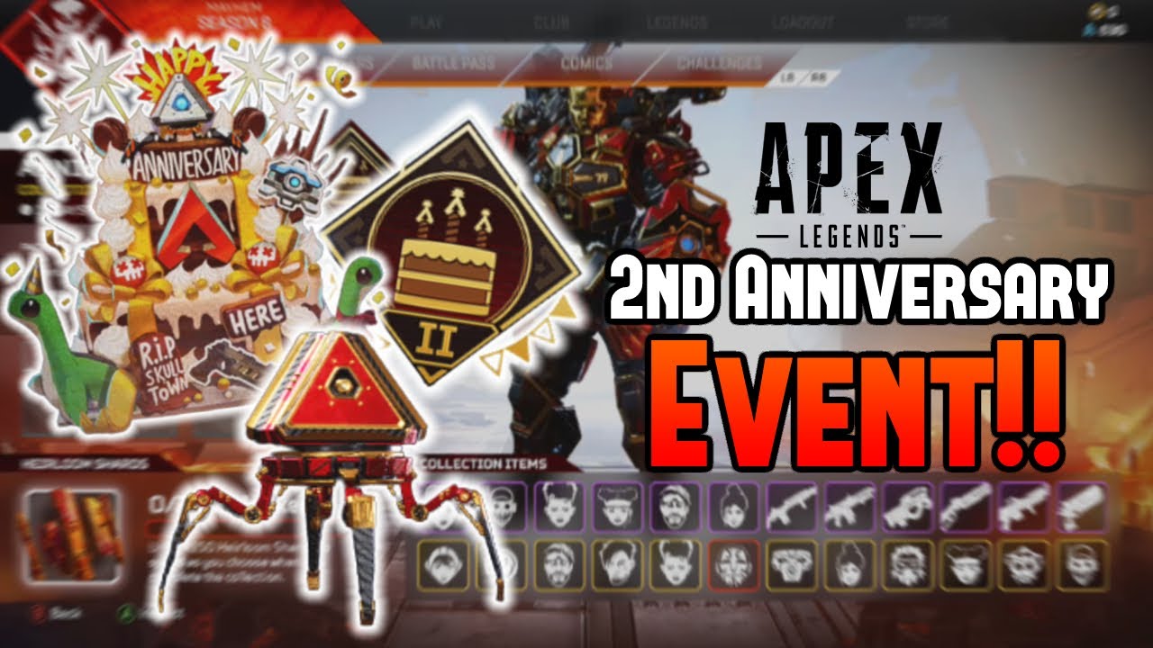 2nd Anniversary EVENT IS HERE!! | Apex Legends - YouTube