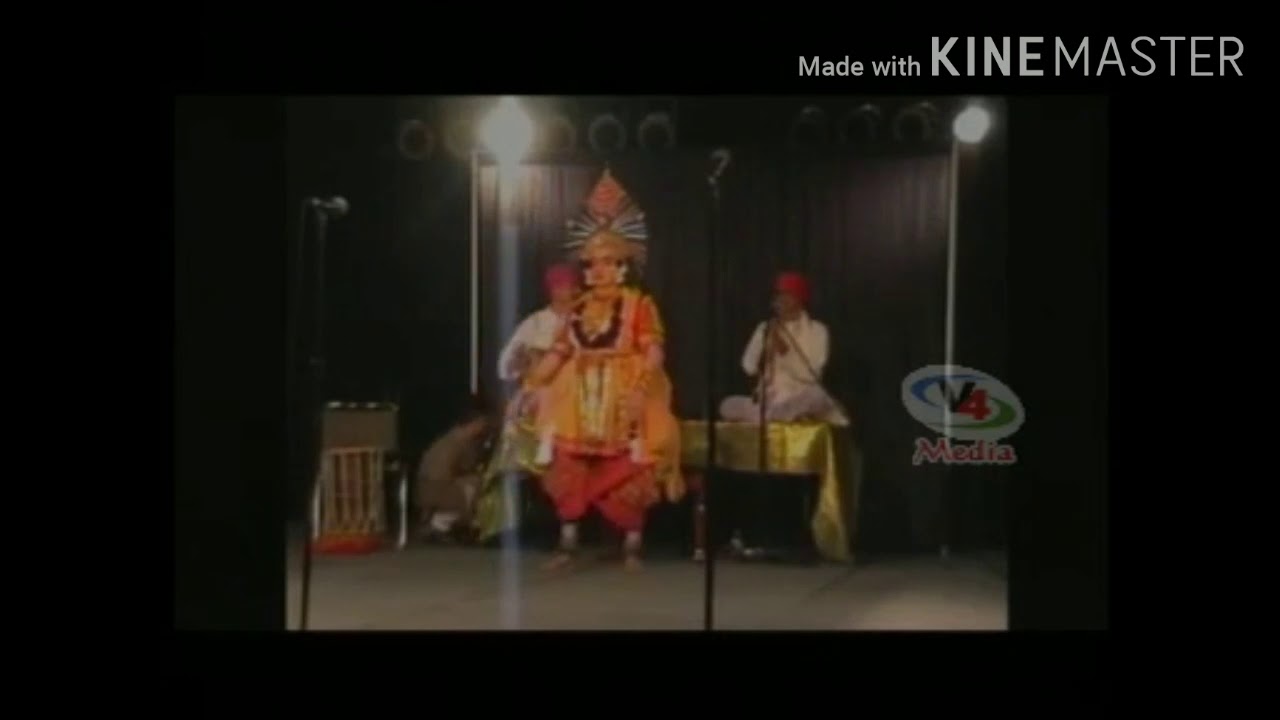 Kereman Shambhu Hegde as Krishna (Krishna Pravesha)Bandanu Devara Deva Made with Kine master ...