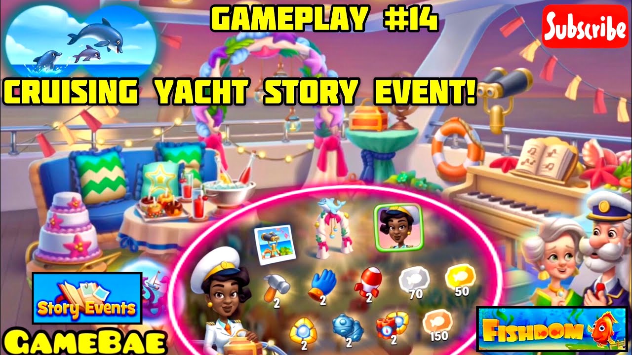 Cruising Yacht Story Event | Fishdom GamePlay #14 | Limited Time ...