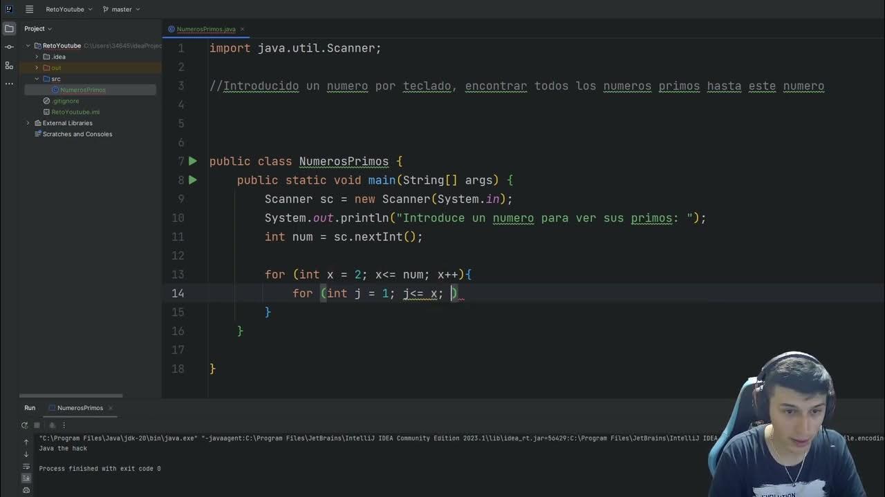 Como encontrar NUMEROS PRIMOS en JAVA, prueba para PROGRAMADORES JUNIOR ...