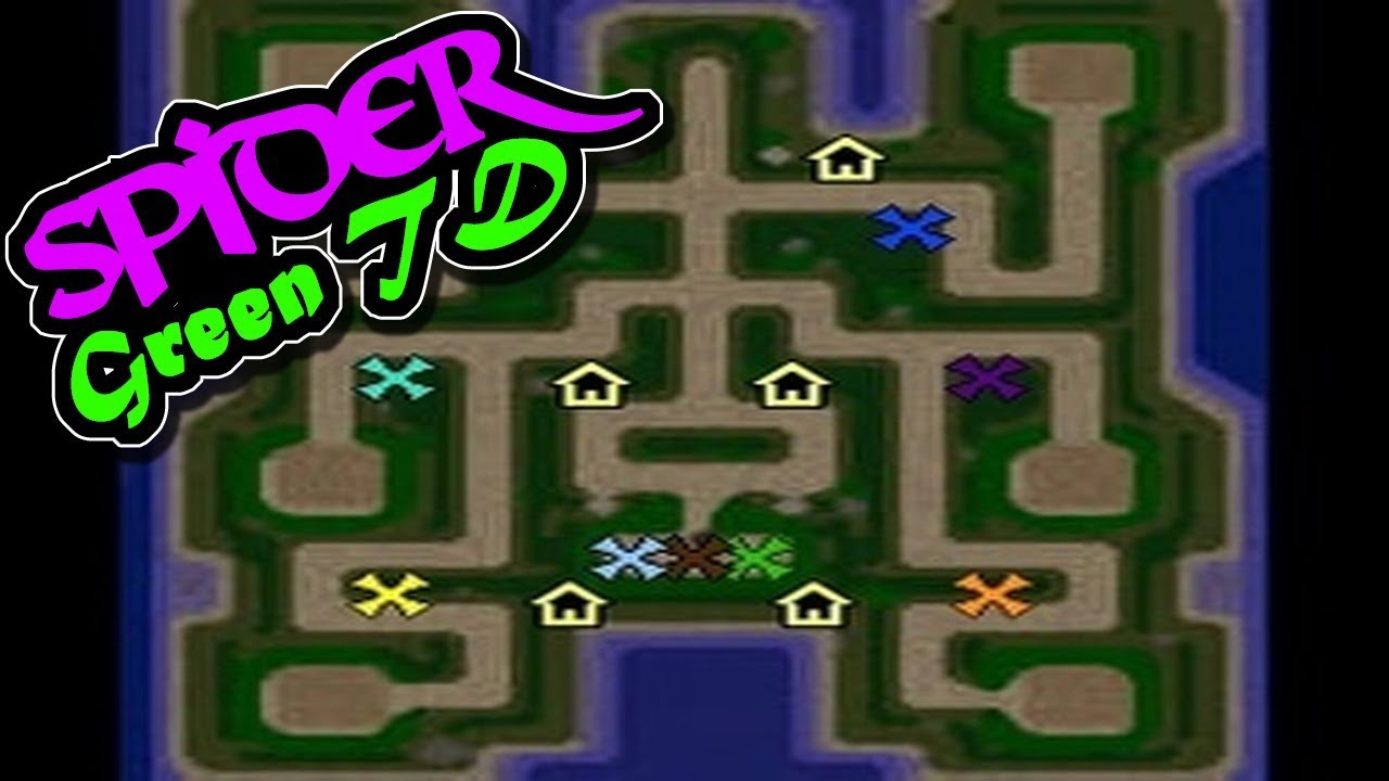 Spider GREEN TD - YouTube