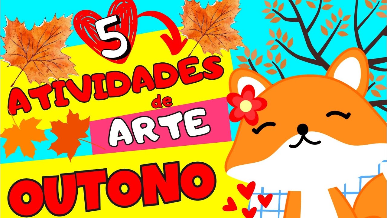 Outono Pintando Criancas Pinturas De Outono