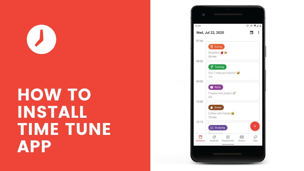 How to install the Timetune app📲 - YouTube