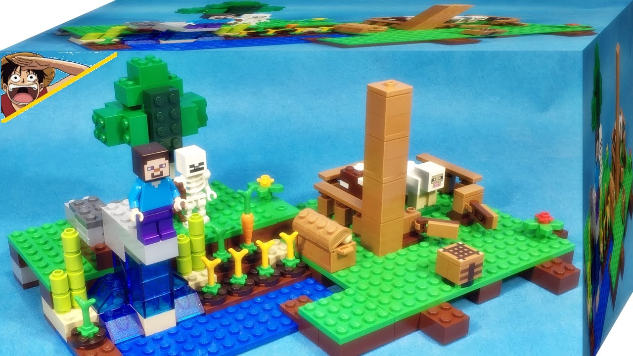 레고 마인크래프트 농장 21114 Rebuild Inspiration 변경 조립 리뷰 Lego Minecraft The Farm ...
