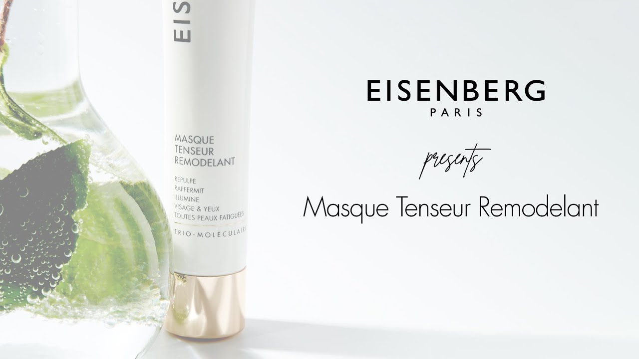 MASQUE TENSEUR REMODELANT - Application Massage Tutorial - YouTube