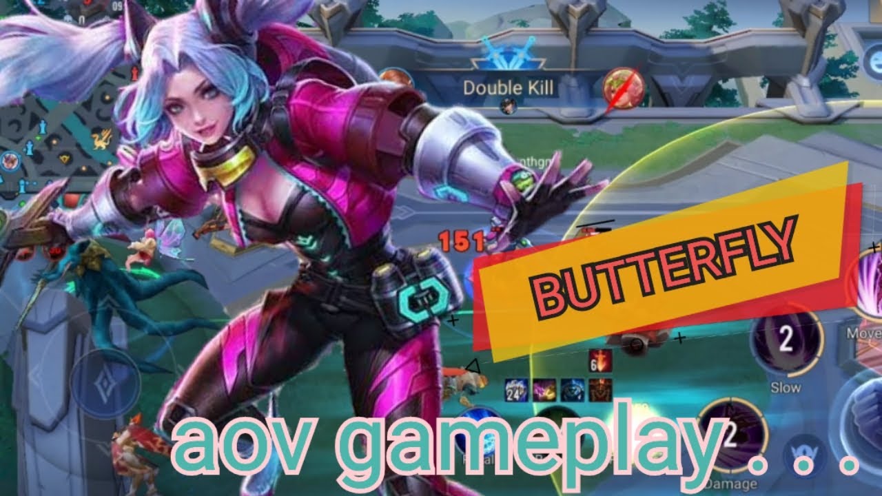 PAKAI HERO INI DI JAMIN NAIK RANK ‼️ TUTORIAL MAKAI BUTTERFLY AOV.# ...
