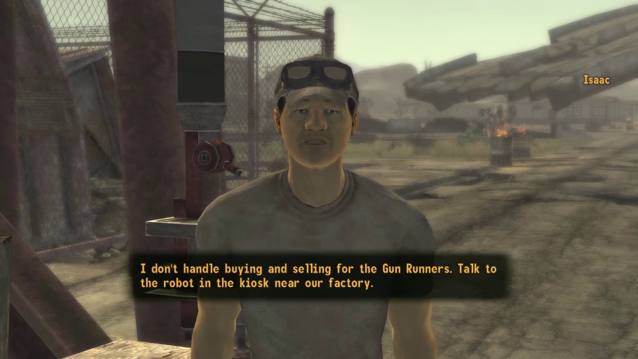 Fallout: New Vegas - Isaac - YouTube