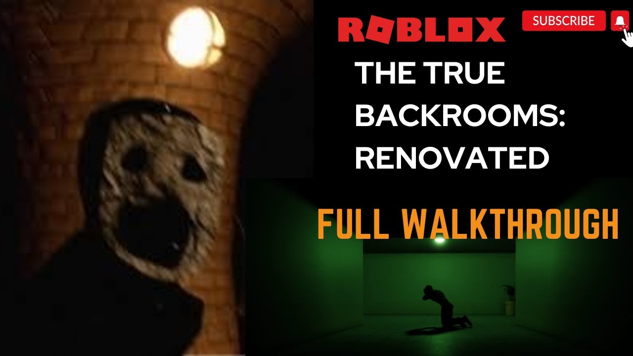 The True Backrooms: Renovated | ROBLOX | Full Walkthrough - YouTube