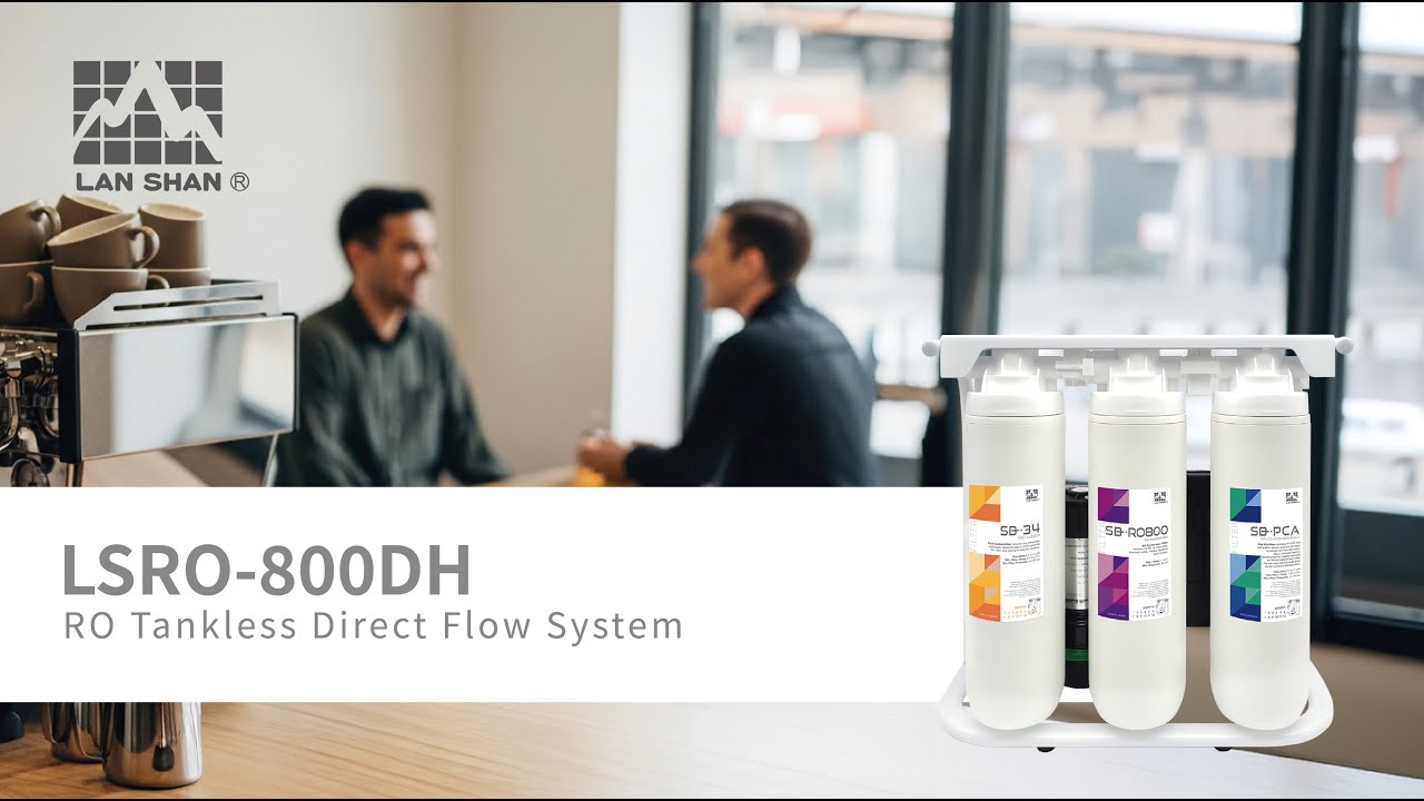 LSRO-800DH RO Tankless Direct Flow System - YouTube