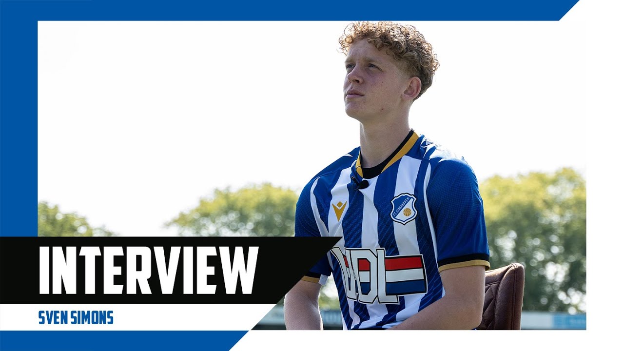 Sven Simons: "Ik wil zo veel mogelijk minuten gaan maken!" - YouTube