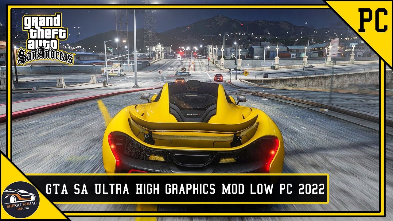 GTA San Andreas Ultra Graphics Mod Low End Pc 2022 | GTA Sa Graphics ...