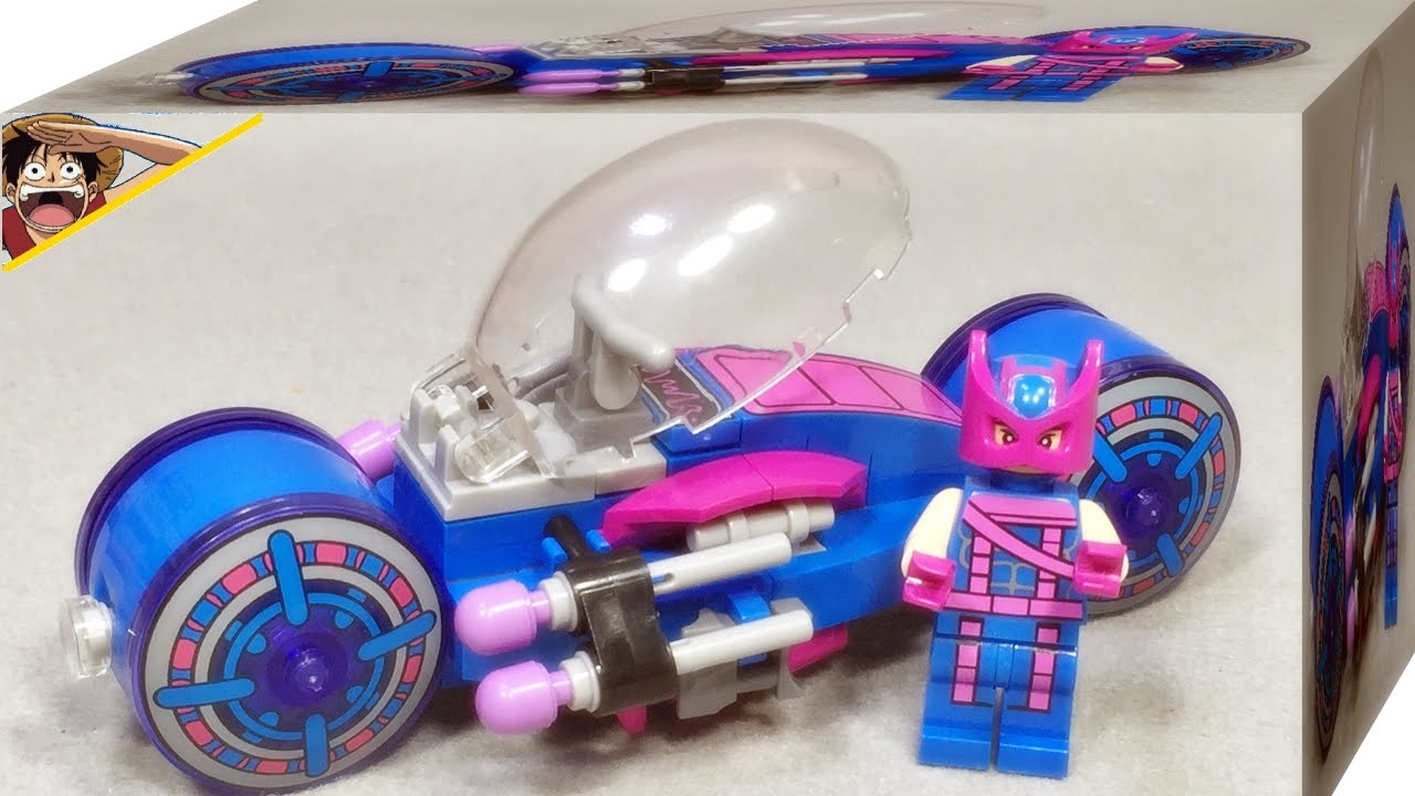 sy 호크아이 코믹스 버전과 클라우드 바이크 라이더 레고 짝퉁 조립 리뷰 Lego knockoff Hawkeye The ...