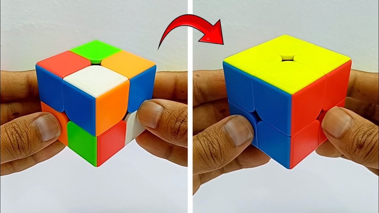 How To Solve a 2x2 Rubik’s Cube EASY (Step-by-Step Beginner Tutorial ...