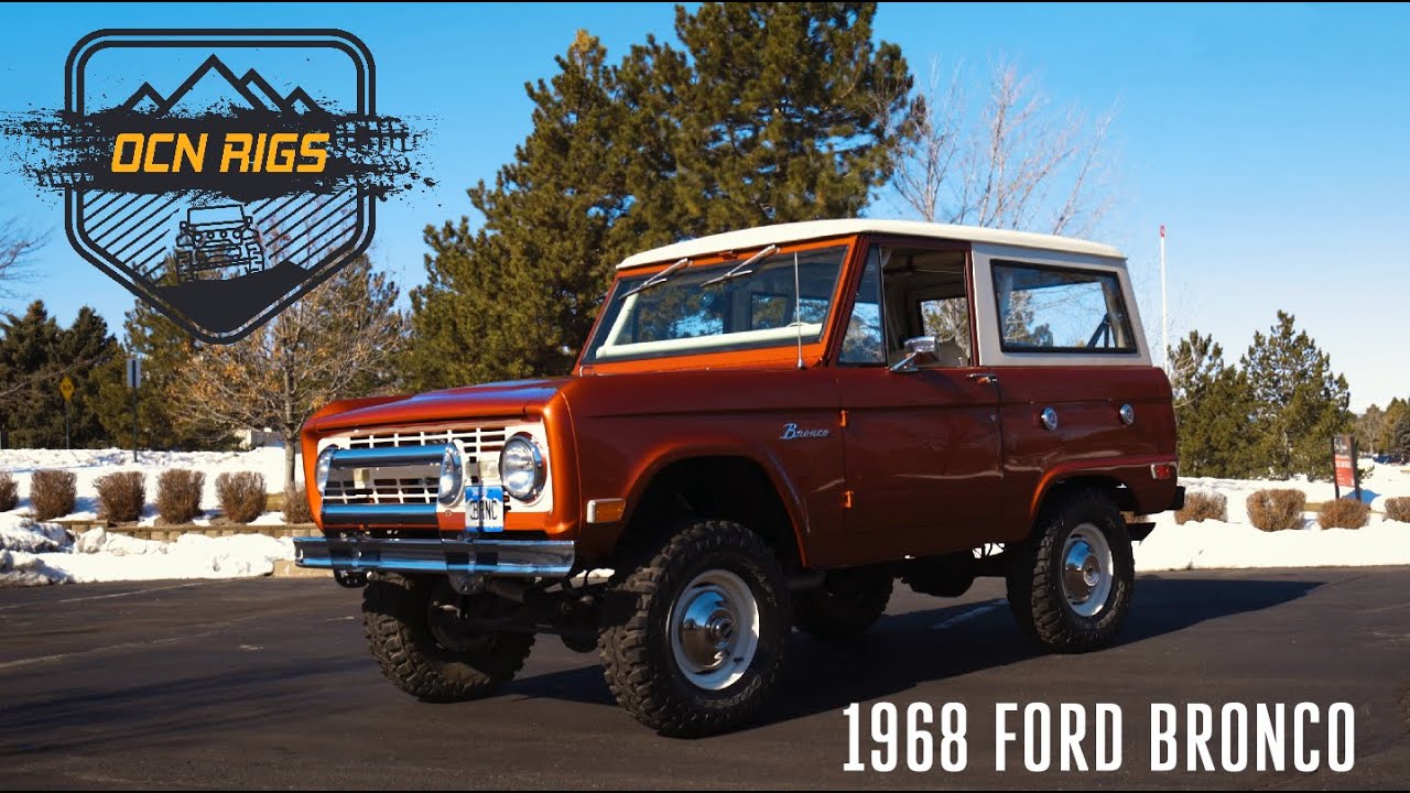 1968 Ford Bronco Tour + Test Drive | OCN Rigs - YouTube