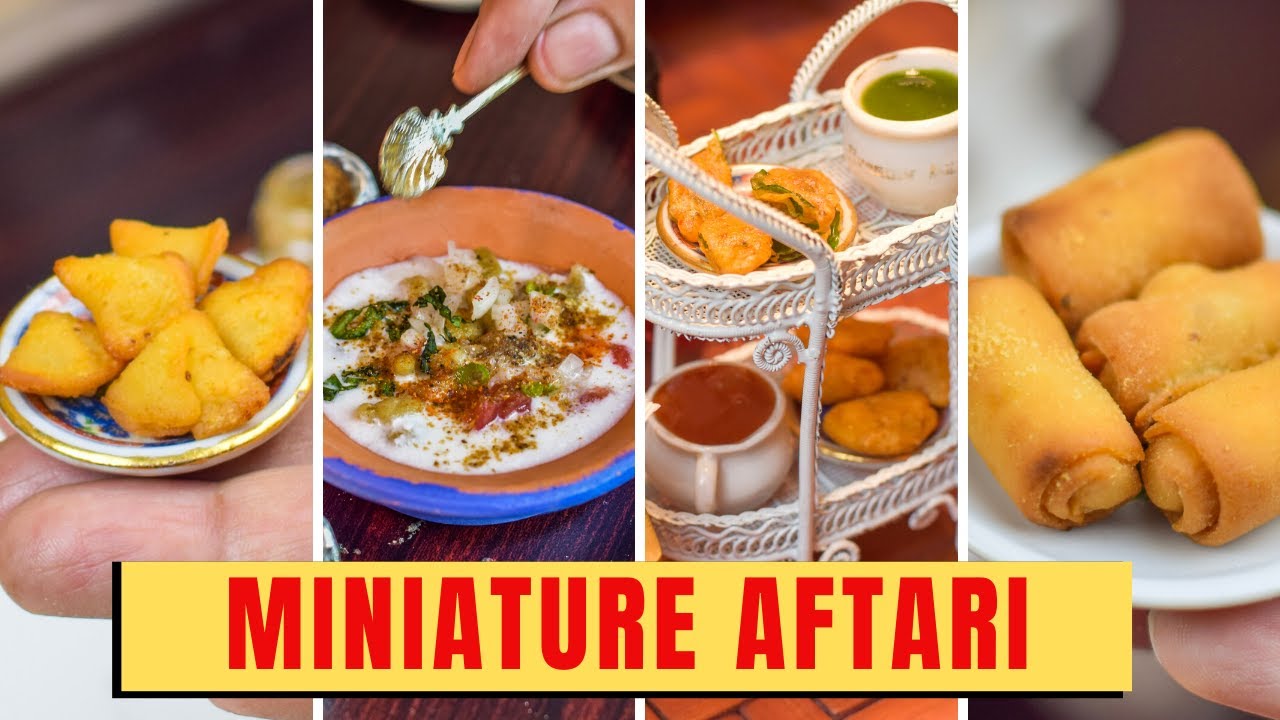 Miniature Iftar Recipes | Mini Food | My Miniature Cooking - YouTube