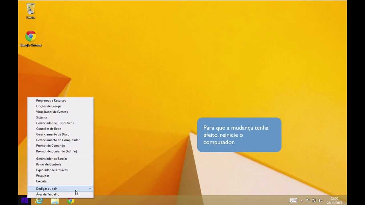 Inicializando direto pro desktop no Windows 8.1 / Boot to desktop on ...