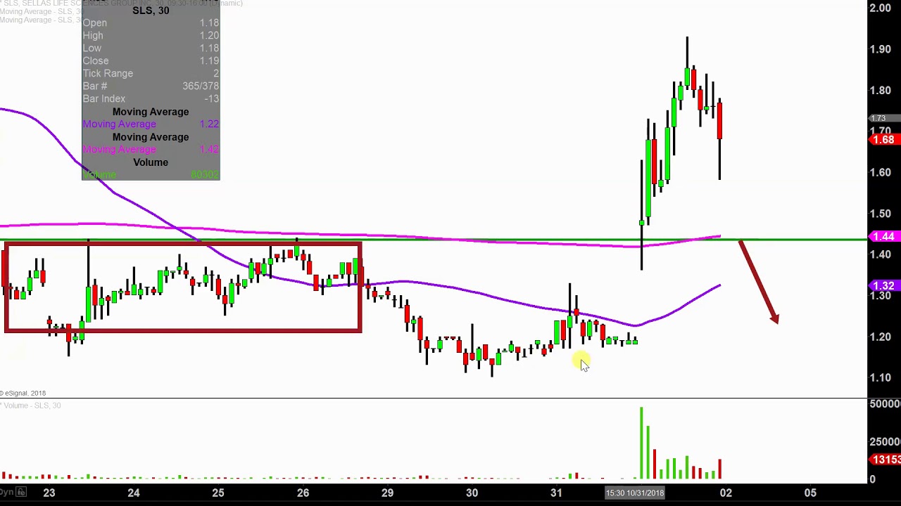 SELLAS Life Sciences Group, Inc. - SLS Stock Chart Technical Analysis ...