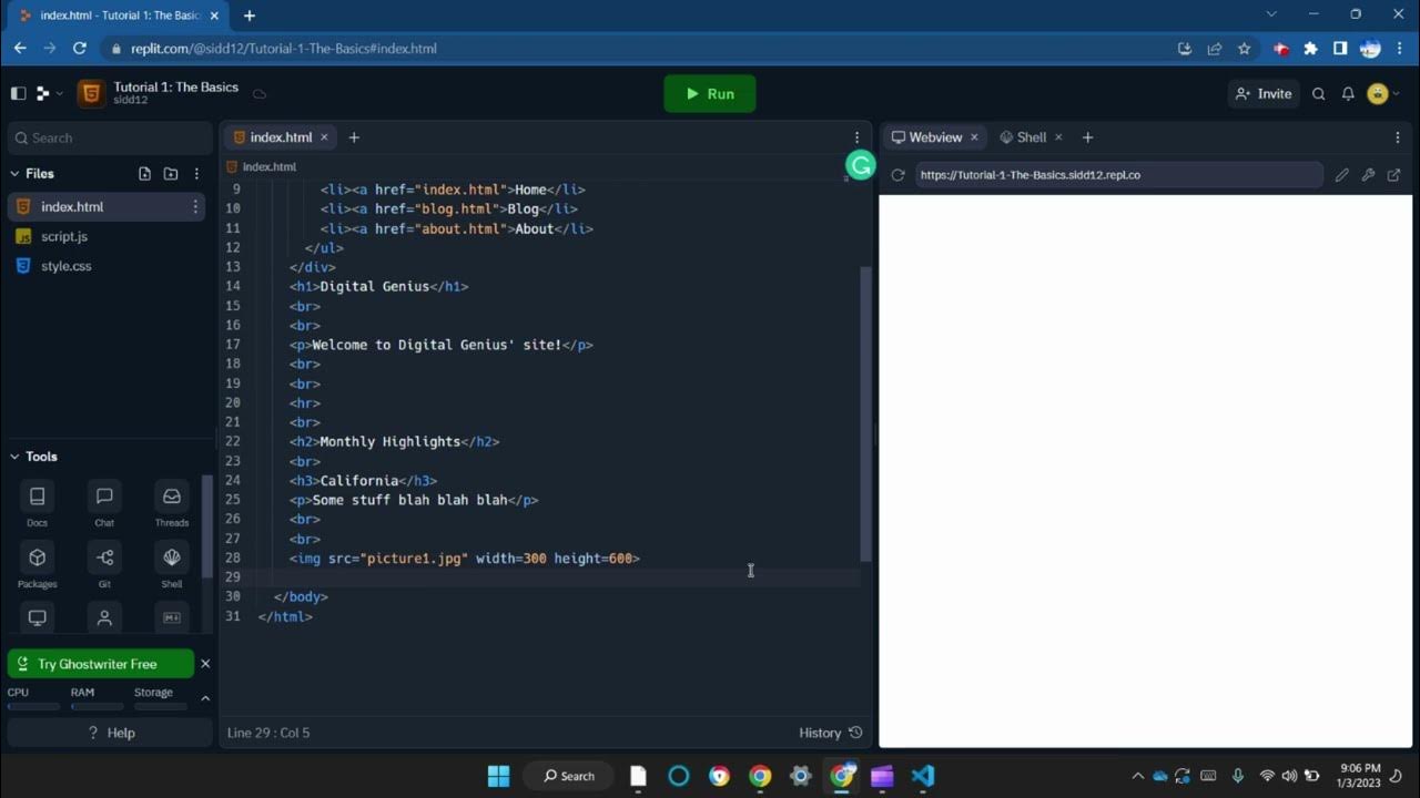 How To Create Your Own Website || Part 1 - YouTube