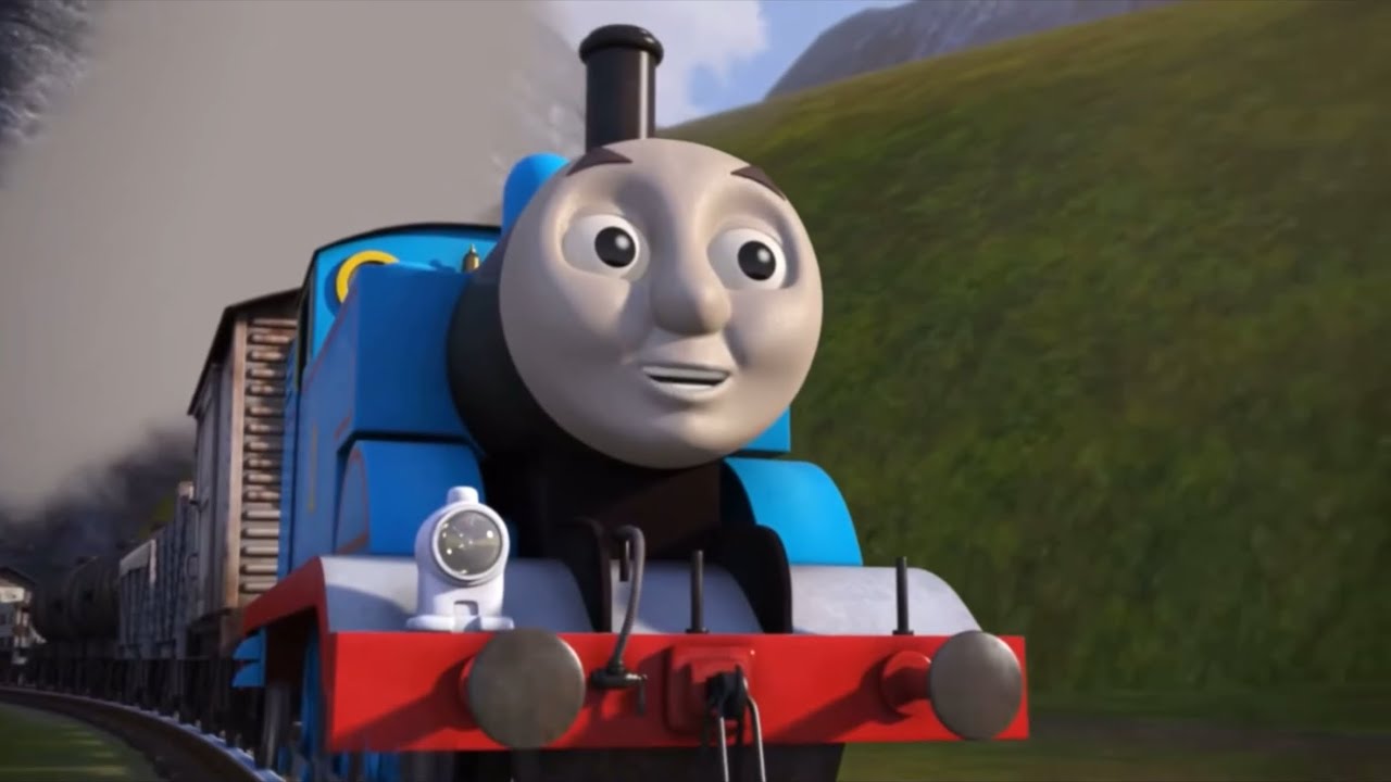 Thomas & Friends Thomas, You're the Leader Mr. Diaz style French Thomas ...