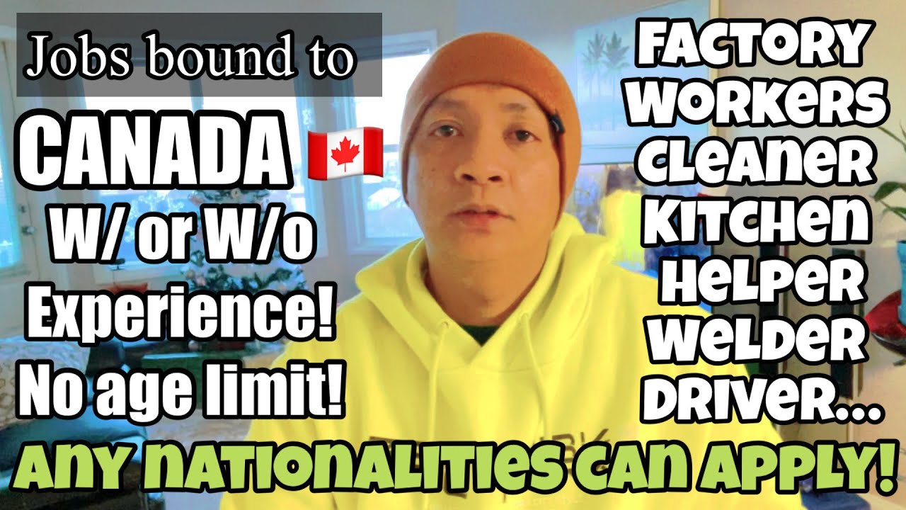 Job opportunities bound to Canada 🇨🇦 | No Placement fee! With or ...