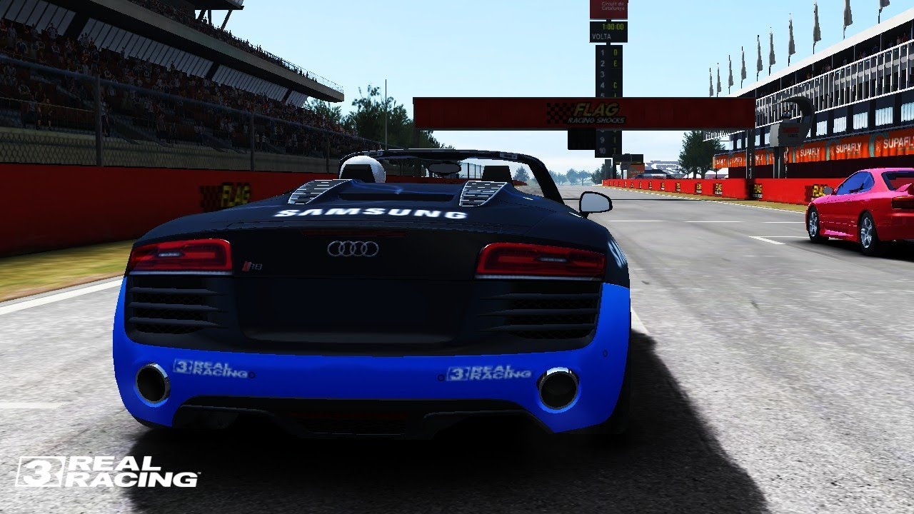 Real Racing 3 - Road Masters - Audi R8 V10 Spyder Showcase - YouTube