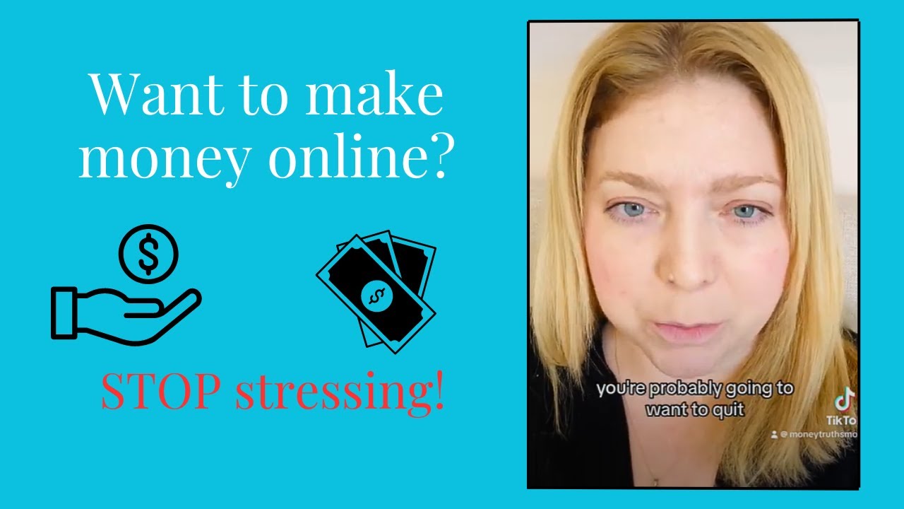 Why is making money online so hard? How can you actually be successful ...