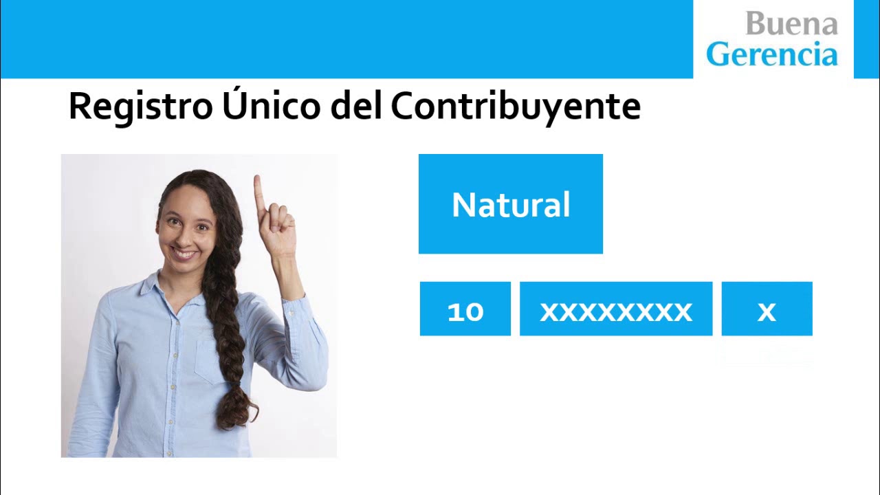 Registro Unico de Contribuyentes(RUC) | Buena Gerencia - YouTube