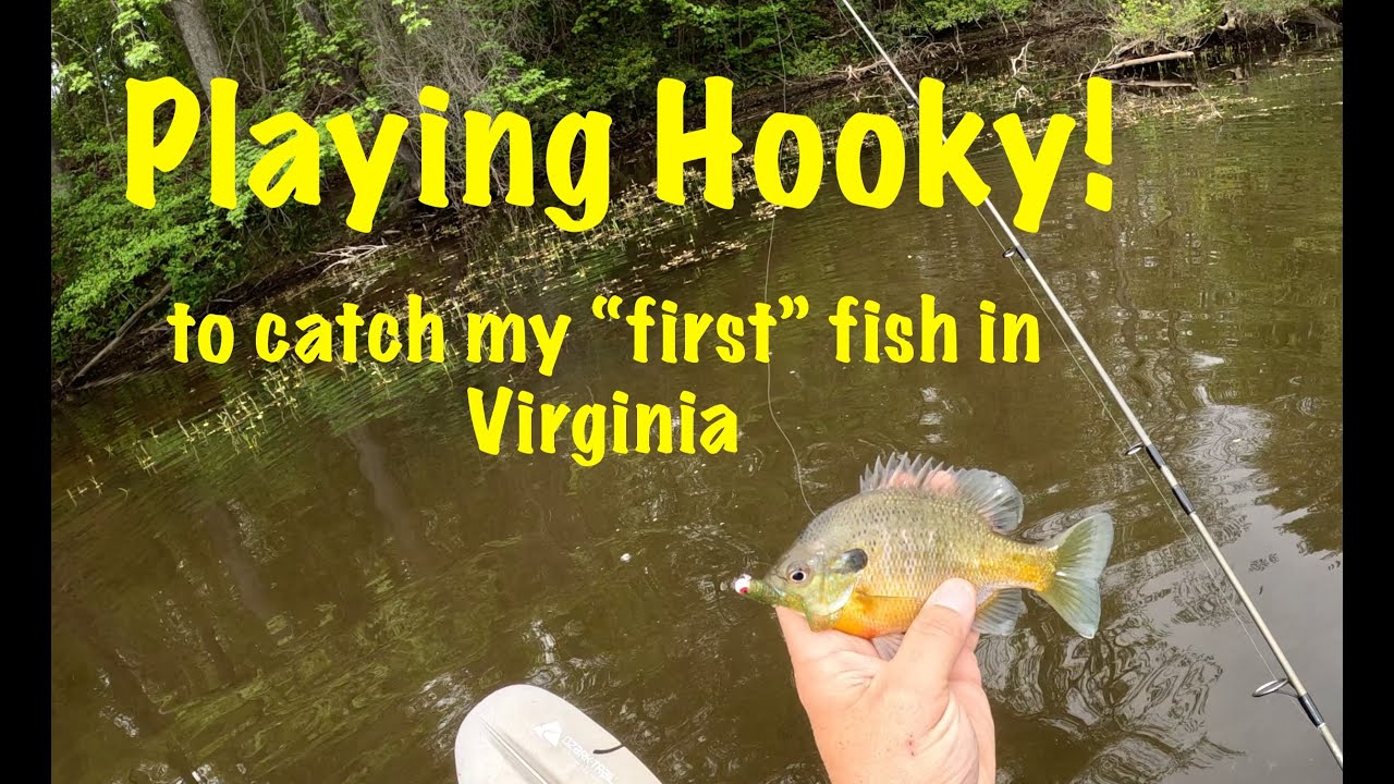 I Played hooky to catch my "first" fish in Virginia - YouTube