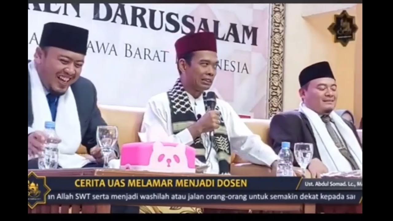 Cerita Lucu Bikin Ngakak Saat Ustadz Abdul Somad Melamar Jadi Dosen