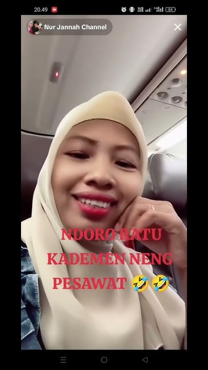 Nur janah numpak motor mabur - YouTube