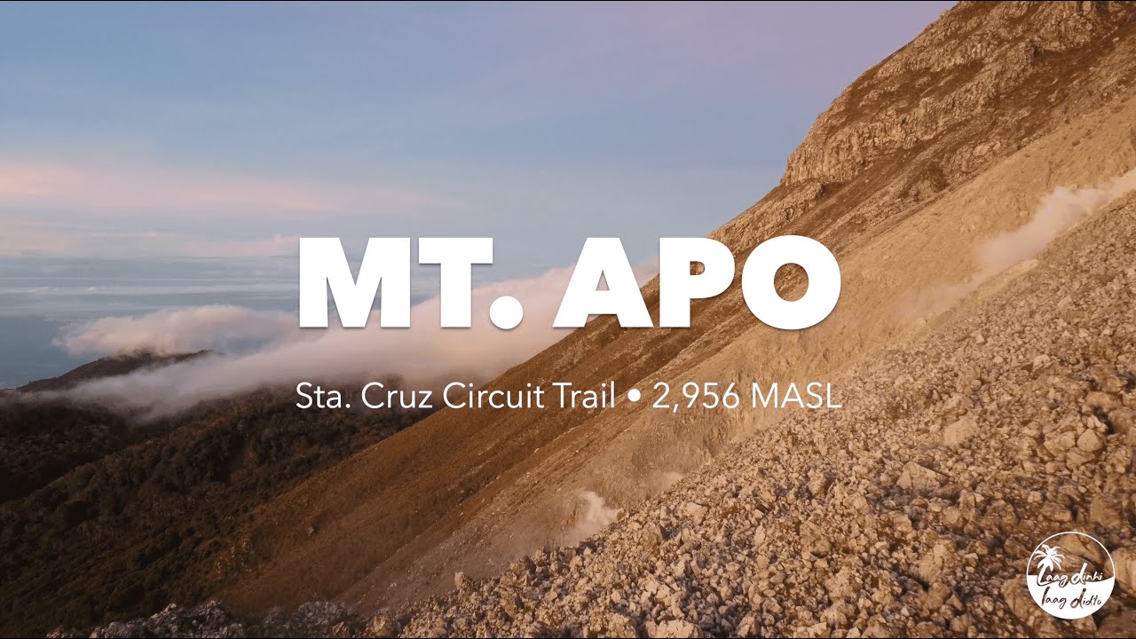 Mt. Apo Sta Cruz Circuit Trail - YouTube